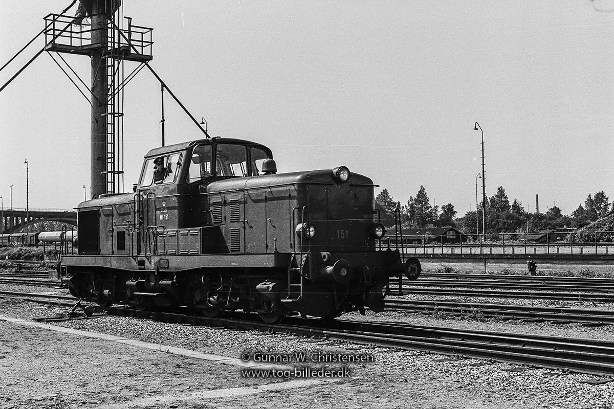 DSB - Diesellokomotiver -Litra MT 151 - tog-billeder.dk